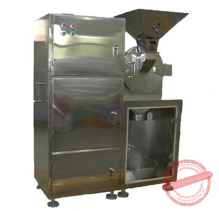 Automatic Ginger Powder Crusher with Bag Filter | Ginger Processing ...