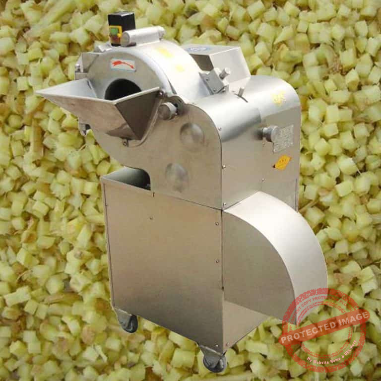 Automatic Ginger Cube Shape Dicer Cutting Machine | Ginger Processing ...