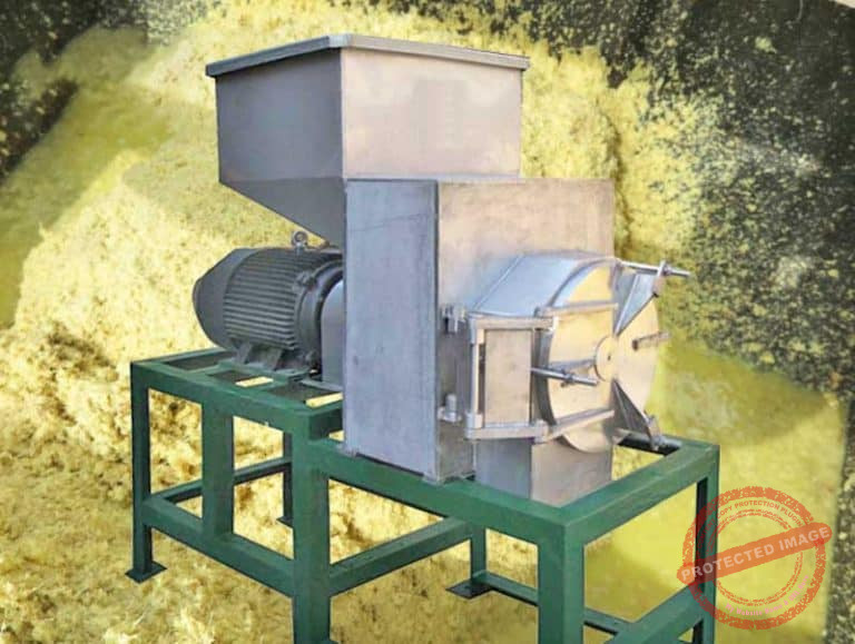 Automatic Fresh Ginger Squirrel Cage Crusher Machine | Ginger ...