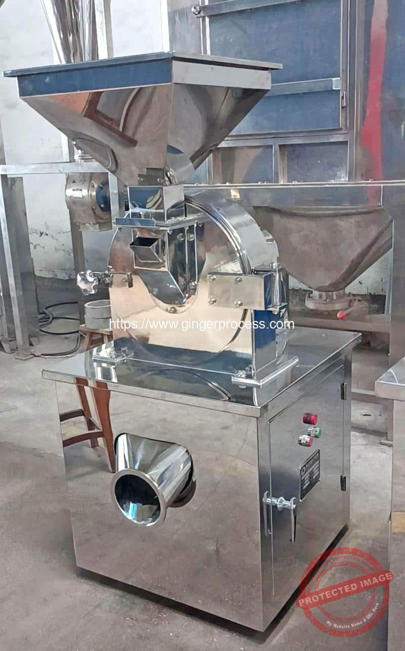 Automatic Ginger Powder Crusher for Nigeria Customer | Ginger ...