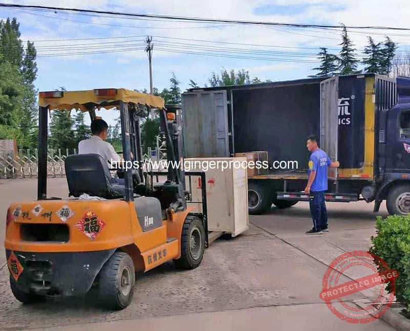 High Speed Ginger Slicer Machine for Madagascar Customer | Ginger ...