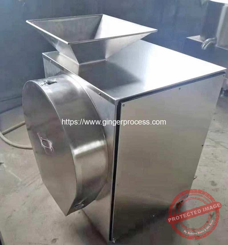 Big Inlet Ginger Slicer Machine | Ginger Processing Machine ...