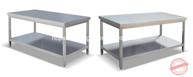 Stainless Steel Kitchen Working Table Delivery for Nigeria Customer ...