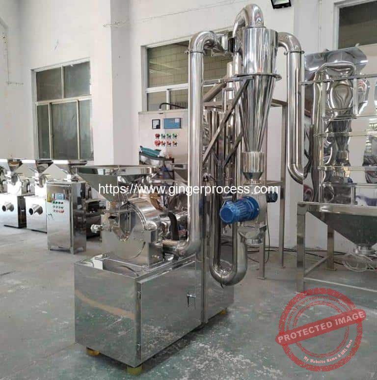 Integrated Herbal Medicine Ginger Powder Crusher Machine | Ginger ...