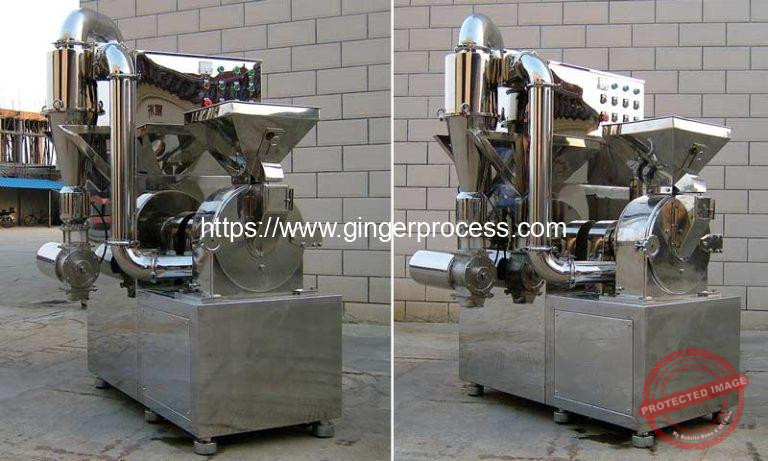 Integrated Herbal Medicine Ginger Powder Crusher Machine | Ginger ...
