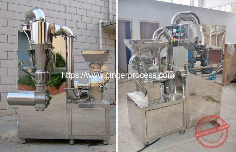 Integrated Herbal Medicine Ginger Powder Crusher Machine | Ginger ...